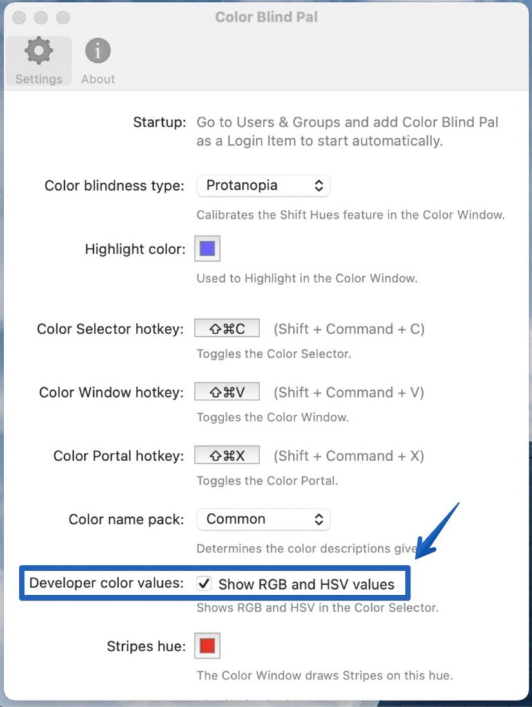 Macで色弱色盲者のために色の名前が表示できるアプリ「Color Blind Pal」 | Macのアンチョコ