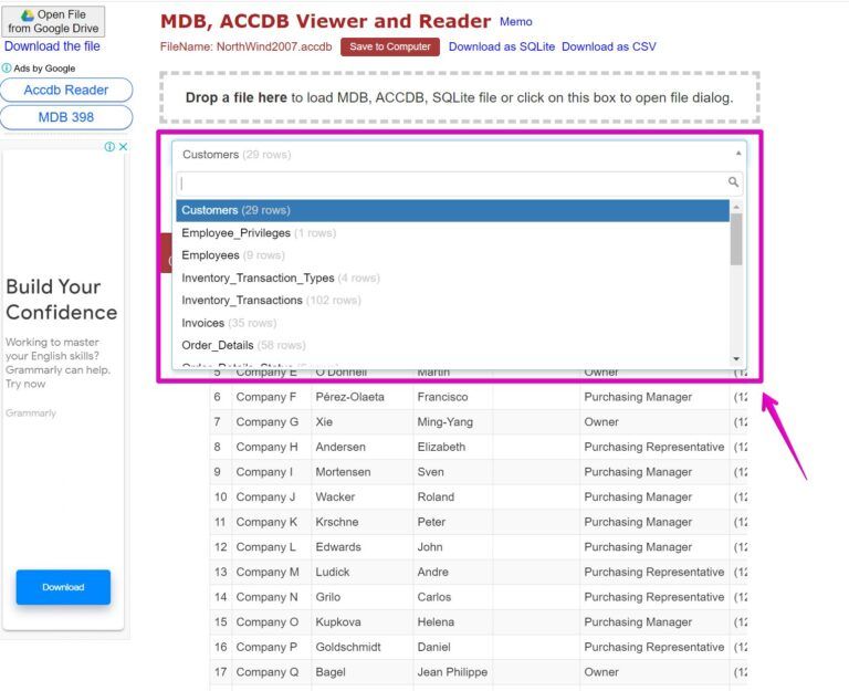 「ACCDB Viewer」なら、MDBをMS-AccessがなかったりMacでも無料で読み出せる | Macのアンチョコ