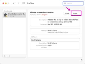 How to ban screenshot on Mac | Mac Cheat Sheet