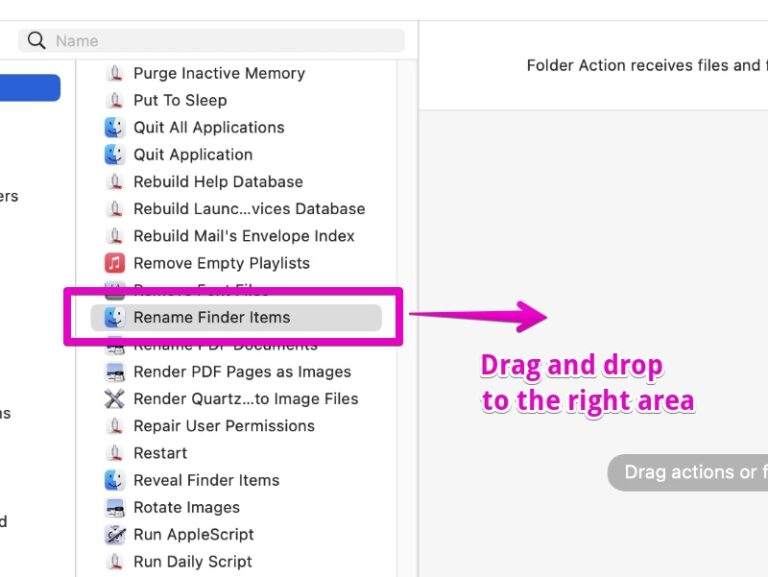 How To Replace File Names With Automator On Mac Mac Cheat Sheet