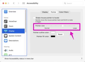 How to enlarge the mouse cursor (pointer) on Mac | Mac Cheat Sheet