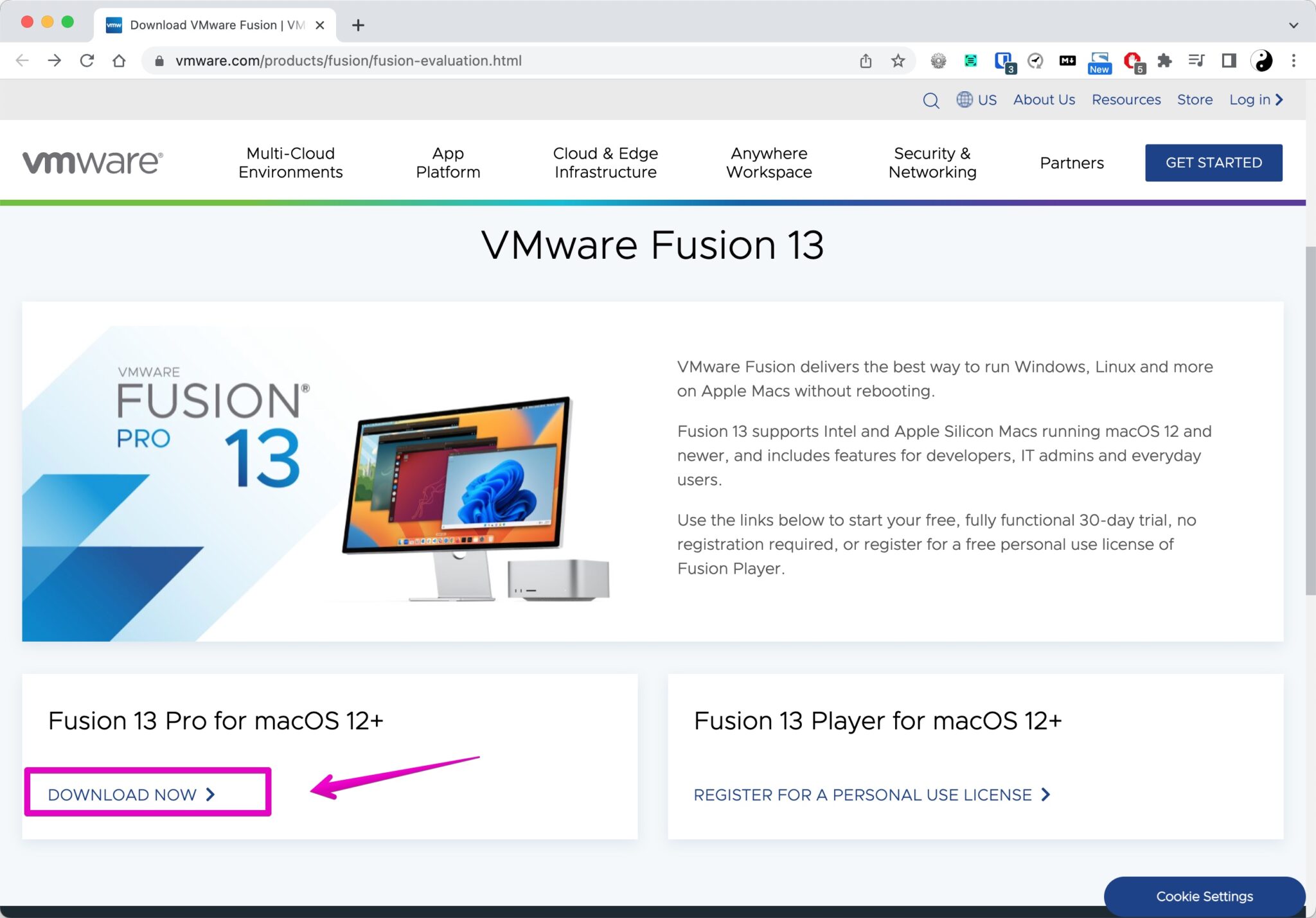AppleシリコンMacでVMware Fusion Player 13正式版+Windows 11を使ってみた | Macのアンチョコ