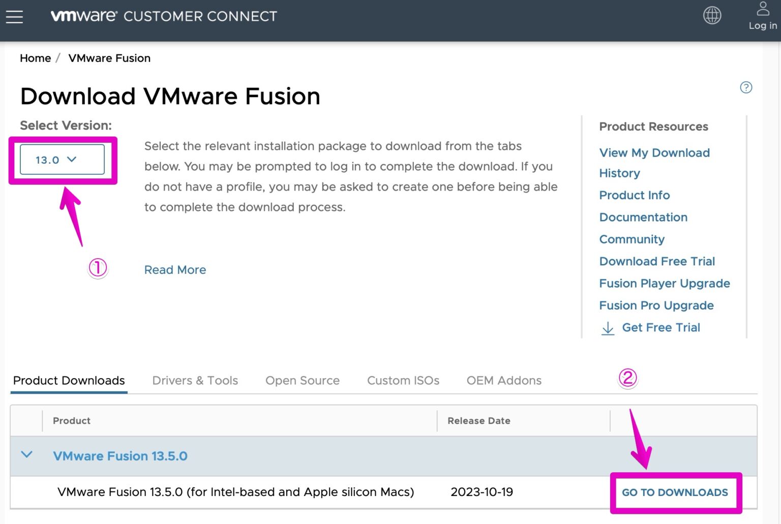 VMware Fusion無償版のダウンロード方法 | Macのアンチョコ